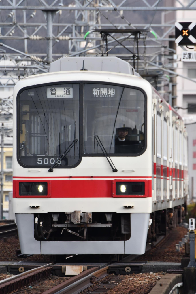 神戸電鉄5000系電車 5108 三田本町 鉄道フォト・写真 by ki44さん | レイルラボ(RailLab)