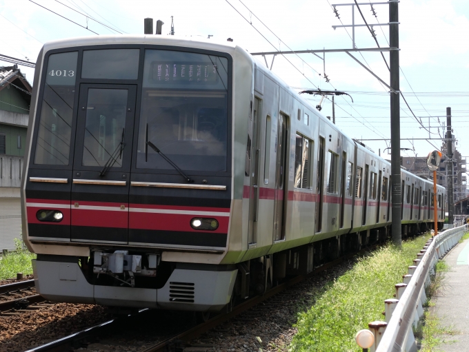 名古屋鉄道 名鉄4000系電車 4013 印場駅 鉄道フォト・写真 by DMF02さん | レイルラボ(RailLab)