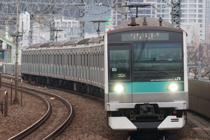 JR東日本E233系電車 クハE233-2015 狛江駅 鉄道フォト・写真 by wata49さん | レイルラボ(RailLab)