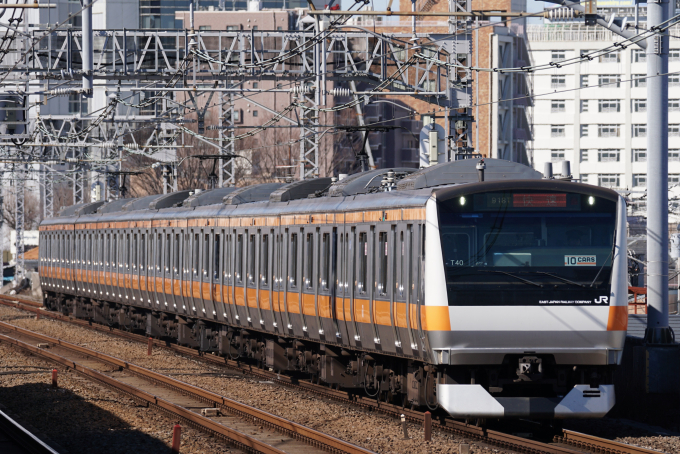 JR東日本E233系電車 クハE233-40 阿佐ケ谷駅 鉄道フォト・写真 by wata49さん | レイルラボ(RailLab)