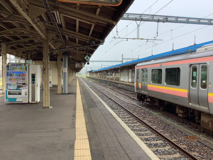 JR東日本E129系電車 クモハE128-108 直江津駅 (えちごトキめき鉄道) 鉄道フォト・写真 by 455-701さん | レイルラボ(RailLab)