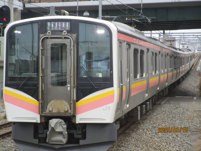 JR東日本E129系電車 上所駅 鉄道フォト・写真 by とき308号東京行きさん | レイルラボ(RailLab)