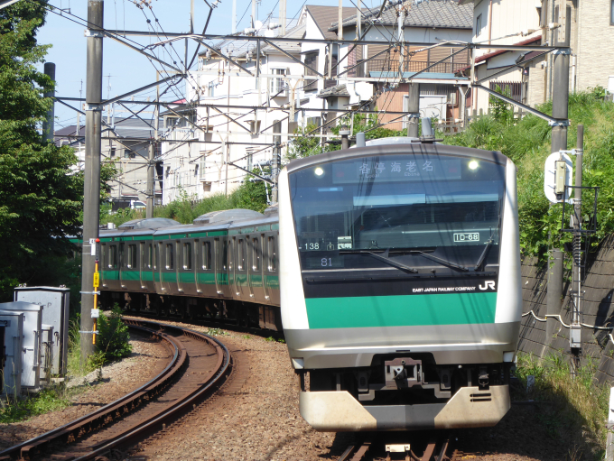 JR東日本E233系電車 クハE232-7038 鶴ヶ峰駅 鉄道フォト・写真 by 関東圏撮り鉄さん | レイルラボ(RailLab)
