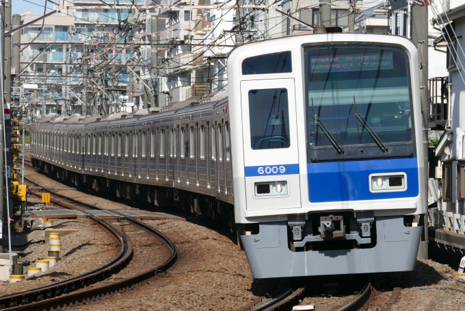 西武鉄道 西武6000系電車 Fライナー 6009 白楽駅 鉄道フォト・写真 by T A Д さん | レイルラボ(RailLab)