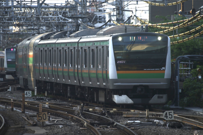 JR東日本E233系電車 クハE232-3032 新宿駅 (JR) 鉄道フォト・写真 by おれんじさん | レイルラボ(RailLab)