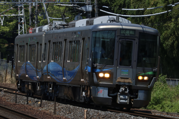 あいの風とやま鉄道521系電車 クモハ521-32 山崎駅 (京都府) 鉄道フォト・写真 by えすあいさん | レイルラボ(RailLab)
