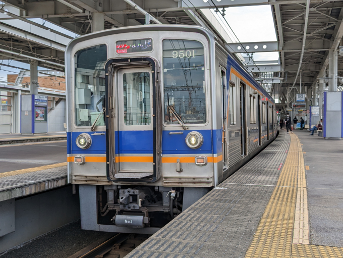 南海電鉄 南海9000系電車 サザン 9501 泉佐野駅 鉄道フォト・写真 by 吊り掛けさん | レイルラボ(RailLab)