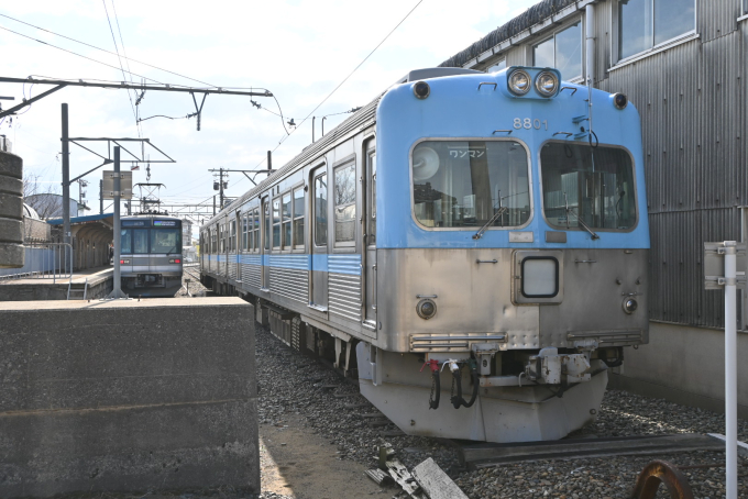 北陸鉄道8000系電車 8801 内灘駅 鉄道フォト・写真 by hisa0920さん | レイルラボ(RailLab)
