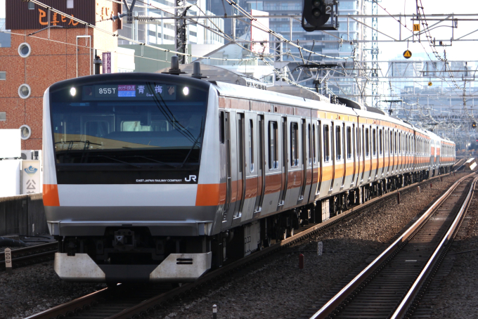JR東日本E233系電車 おくたま クハE233-8 高円寺駅 鉄道フォト・写真 by かいり@京急民さん | レイルラボ(RailLab)