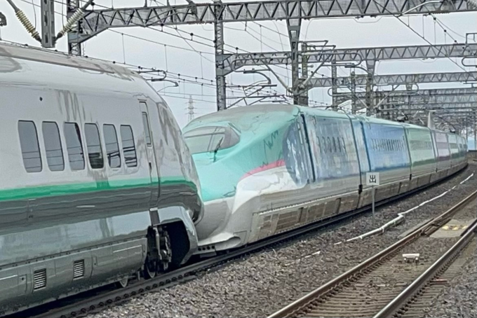 JR東日本 E5系新幹線電車 やまびこ E514-6 那須塩原駅 鉄道フォト・写真 by オランダ・ルクセンブルク王国さん | レイルラボ(RailLab)