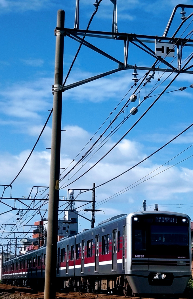 新京成電鉄 新京成N800形電車 N831 八柱駅 鉄道フォト・写真 by 08Fの保存庫さん | レイルラボ(RailLab)