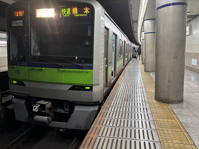 東京都交通局10-300形電車 10-479 幡ヶ谷駅 鉄道フォト・写真 by 10-300型ファンさん | レイルラボ(RailLab)