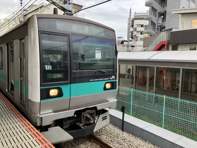 JR東日本E233系電車 クハE233-2012 向ヶ丘遊園駅 鉄道フォト・写真 by 鉄道の部屋さん | レイルラボ(RailLab)