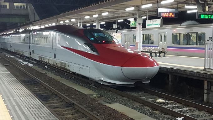 JR東日本 E6系新幹線電車 こまち 盛岡駅 (JR) 鉄道フォト・写真 by 匿名希望さん | レイルラボ(RailLab)