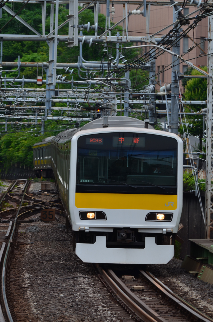 JR東日本E231系電車 クハE230-504 水道橋駅 (JR) 鉄道フォト・写真 by vivace115さん | レイルラボ(RailLab)
