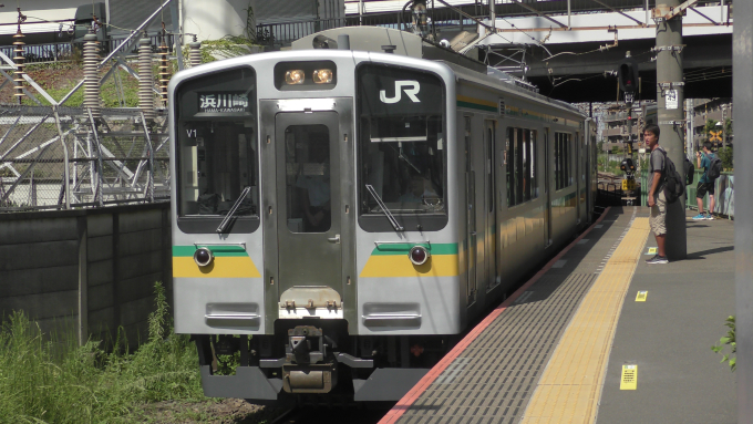 JR東日本E127系電車 クモハE127-12 浜川崎駅 鉄道フォト・写真 by vivace115さん | レイルラボ(RailLab)