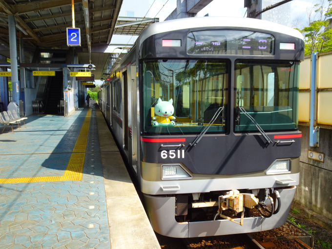 神戸電鉄6500系電車 6511 ウッディタウン中央駅 鉄道フォト・写真 by 天井川の民さん | レイルラボ(RailLab)