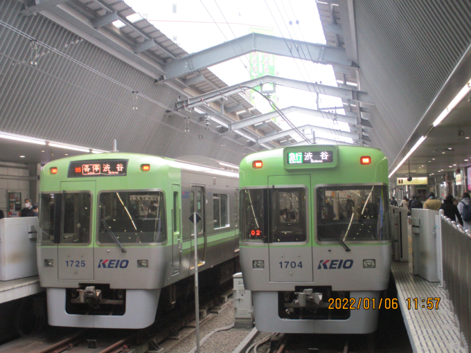 京王電鉄 京王1000系電車(2代) 1704 吉祥寺駅 (京王) 鉄道フォト・写真 by 鉄道の部屋3さん | レイルラボ(RailLab)