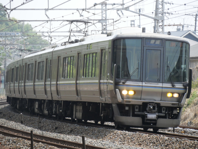 JR西日本223系電車 クハ222-1010 山崎駅 (京都府) 鉄道フォト・写真 by 221系 Yamatoji-Lineさん | レイルラボ(RailLab)