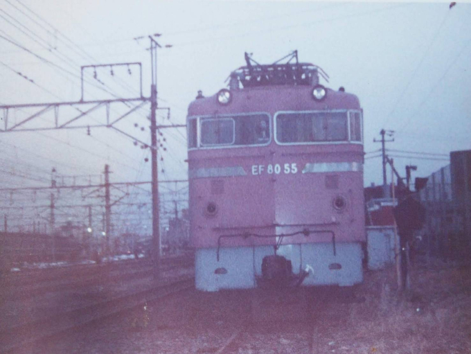 国鉄 EF80-55 EF80-55 田端機関区 鉄道フォト・写真 by まさぷーさん | レイルラボ(RailLab)