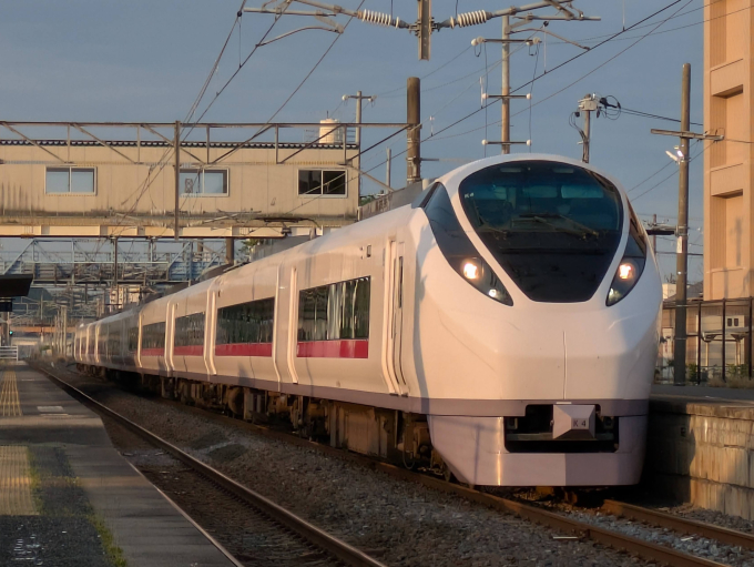 JR東日本E657系電車 ひたち クハE657-4 内郷駅 鉄道フォト・写真 by ひるがおさん | レイルラボ(RailLab)
