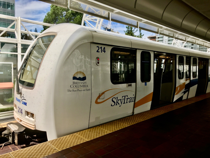 British Columbia Rapid Transit Company (BCRTC) Bombardier Mark II ...