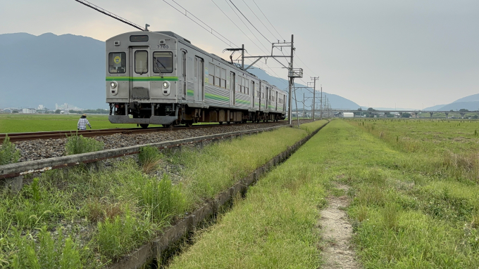 養老鉄道7700系電車 7705 烏江駅 鉄道フォト・写真 by ひがおかさん | レイルラボ(RailLab)