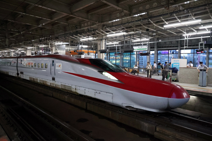 JR東日本 E6系新幹線電車 仙台駅 (JR) 鉄道フォト・写真 by norikadさん | レイルラボ(RailLab)
