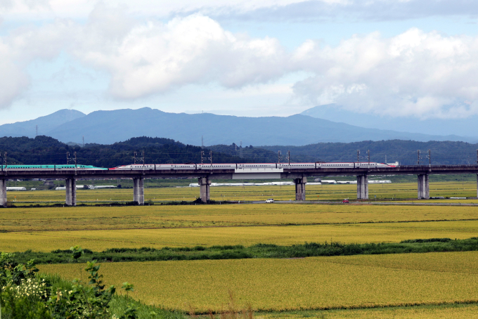 JR東日本 E6系新幹線電車 一ノ関駅 鉄道フォト・写真 by norikadさん | レイルラボ(RailLab)