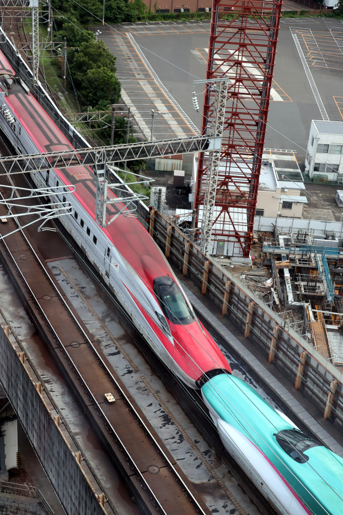 JR東日本 E6系新幹線電車 仙台駅 (JR) 鉄道フォト・写真 by norikadさん | レイルラボ(RailLab)