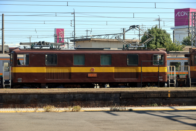 三岐鉄道ED45形電気機関車 ED455 富田駅 (三重県) 鉄道フォト・写真 by norikadさん | レイルラボ(RailLab)