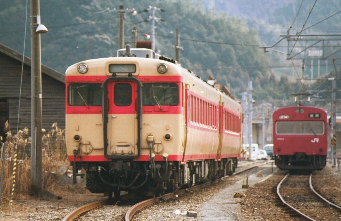 JR西日本 国鉄キハ58系気動車 寺前駅 鉄道フォト・写真 by norikadさん | レイルラボ(RailLab)