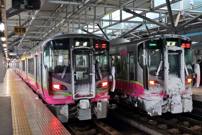 ハピラインふくい521系 福井駅 (ハピライン) 鉄道フォト・写真 by norikadさん | レイルラボ(RailLab)