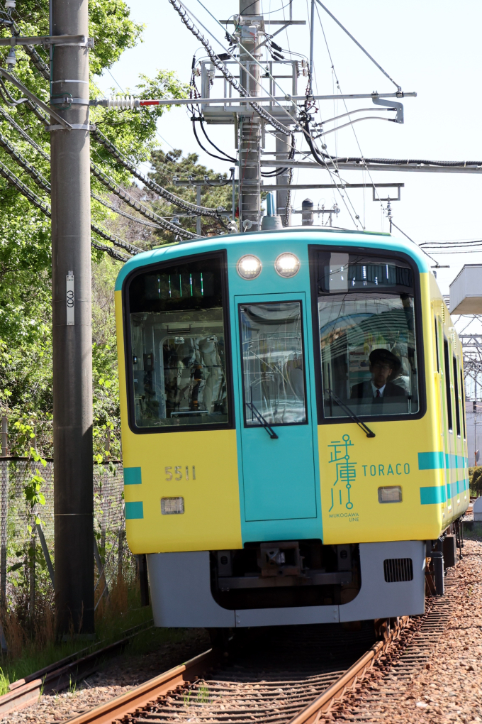 阪神電鉄 阪神5500系電車 5511 東鳴尾駅 鉄道フォト・写真 by norikadさん | レイルラボ(RailLab)
