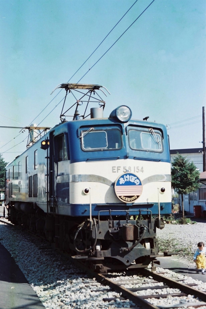 国鉄EF58形電気機関車 EF58 154 宇都宮駅 鉄道フォト・写真 by 北東航1さん | レイルラボ(RailLab)