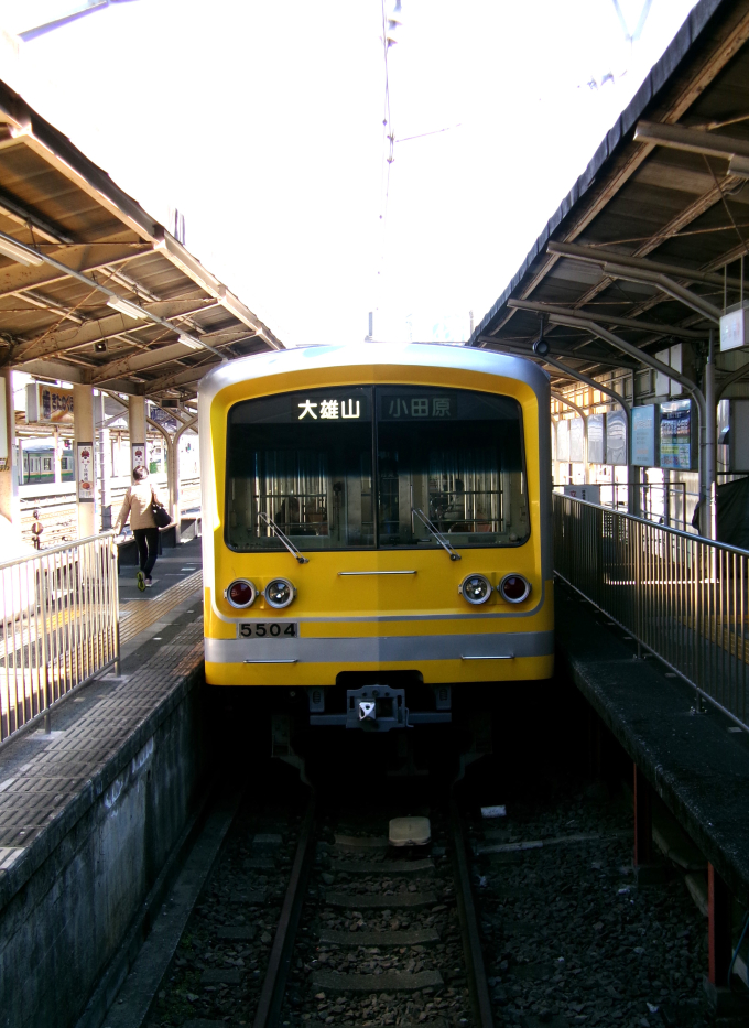 伊豆箱根鉄道5000系電車 5504 小田原駅 (伊豆箱根鉄道) 鉄道フォト・写真 by 北東航1さん | レイルラボ(RailLab)