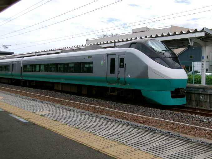 JR東日本E657系電車 ひたち(特急) クハE657-17 湯本駅 鉄道フォト・写真 by 北東航1さん | レイルラボ(RailLab)