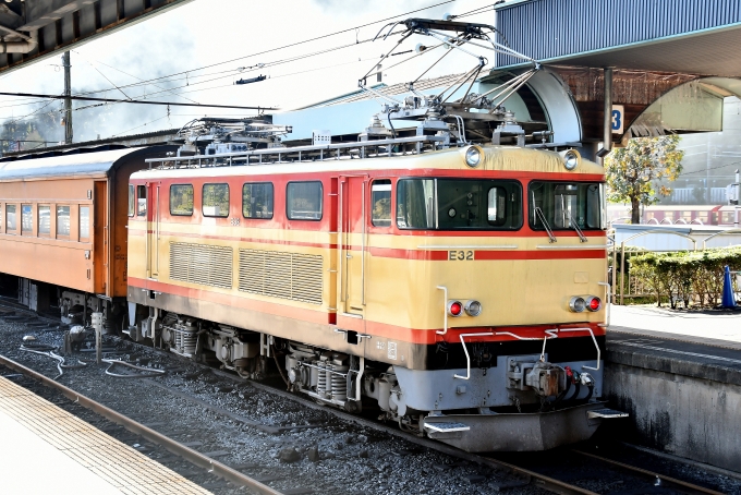 大井川鐵道 大井川鉄道E31形電気機関車 E32 千頭駅 鉄道フォト・写真 by spockerさん | レイルラボ(RailLab)