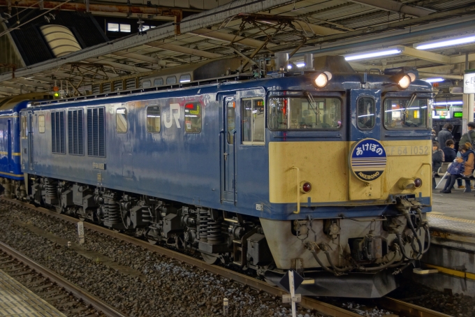 JR東日本 国鉄EF64形電気機関車 あけぼの EF64-1052 大宮駅 (埼玉県|JR) 鉄道フォト・写真 by ちゃぽんさん | レイルラボ(RailLab)