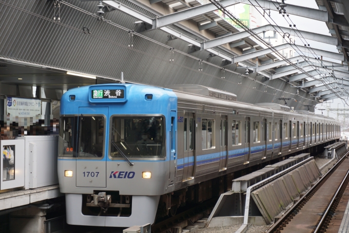 京王電鉄 京王1000系電車(2代) 1707 吉祥寺駅 (京王) 鉄道フォト・写真 by トレインさん | レイルラボ(RailLab)