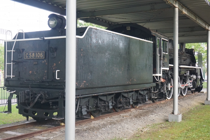 国鉄C58形蒸気機関車 C58 106 釧路駅 鉄道フォト・写真 by トレインさん | レイルラボ(RailLab)