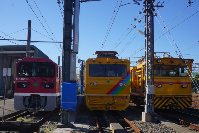 東京都交通局E5000形電気機関車 E5004 西馬込駅 鉄道フォト・写真 by トレインさん | レイルラボ(RailLab)