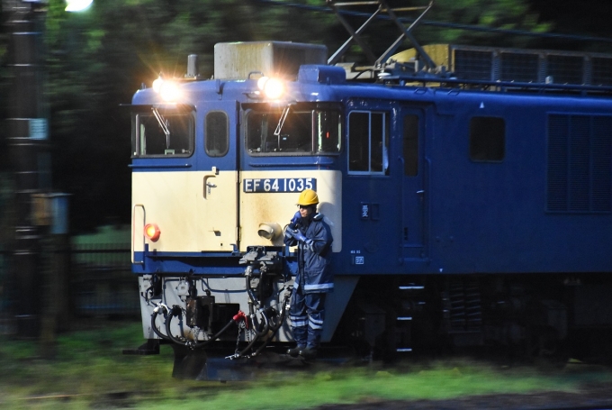 JR貨物 国鉄EF64形電気機関車 EF64-1035 南松本駅 鉄道フォト・写真 by おなだいさん | レイルラボ(RailLab)