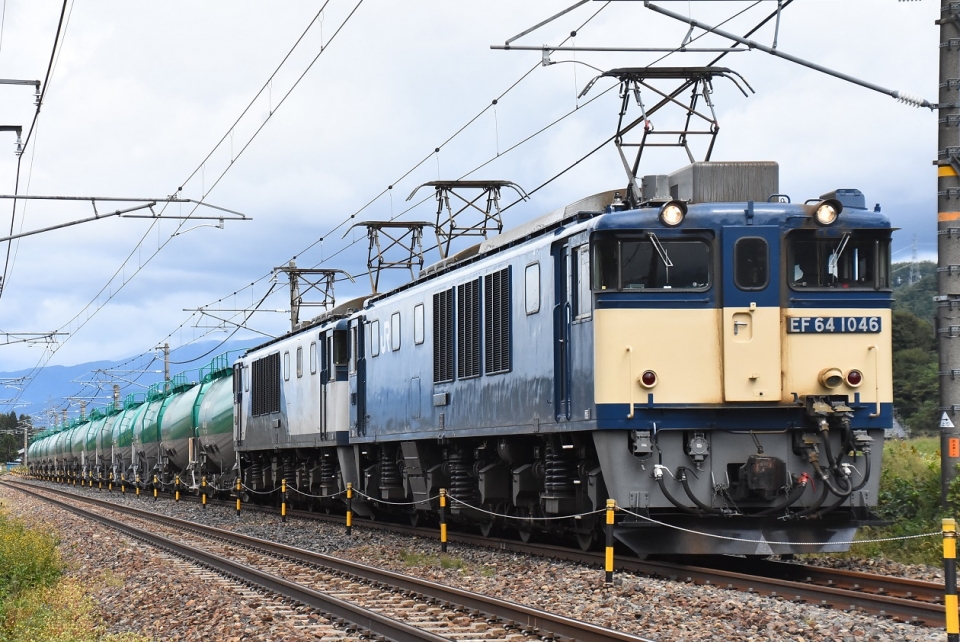 JR貨物 国鉄EF64形電気機関車 EF64-1046 洗馬駅 鉄道フォト・写真(拡大) by おなだいさん | レイルラボ(RailLab)