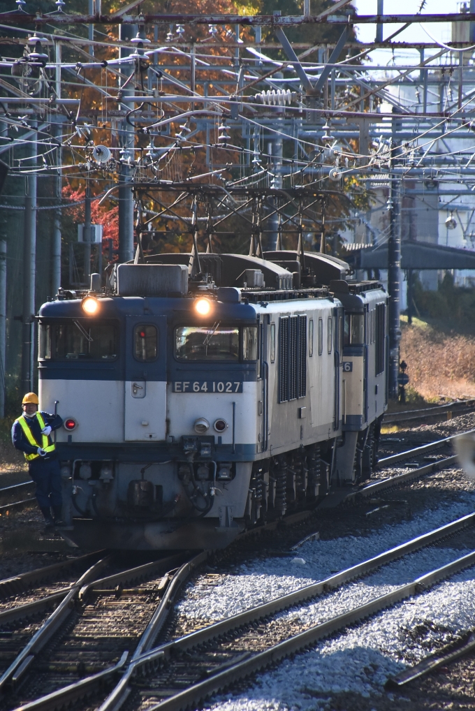 JR貨物 国鉄EF64形電気機関車 EF641027 南松本駅 鉄道フォト・写真 by おなだいさん | レイルラボ(RailLab)