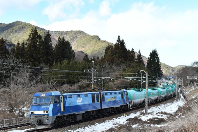JR貨物EH200形電気機関車 EH200-16 日出塩駅 鉄道フォト・写真 by おなだいさん | レイルラボ(RailLab)