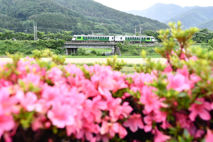 JR東日本HB-E300系気動車 リゾートビュー諏訪湖 HB-E302-2 みどり湖駅 鉄道フォト・写真 by おなだいさん | レイルラボ ...