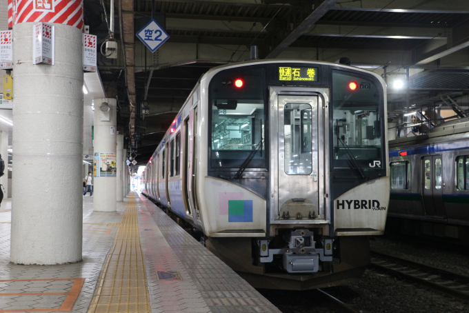 JR東日本HB-E210系気動車 HB-E211-8 仙台駅 (JR) 鉄道フォト・写真 by TETSUDORAさん | レイルラボ(RailLab)