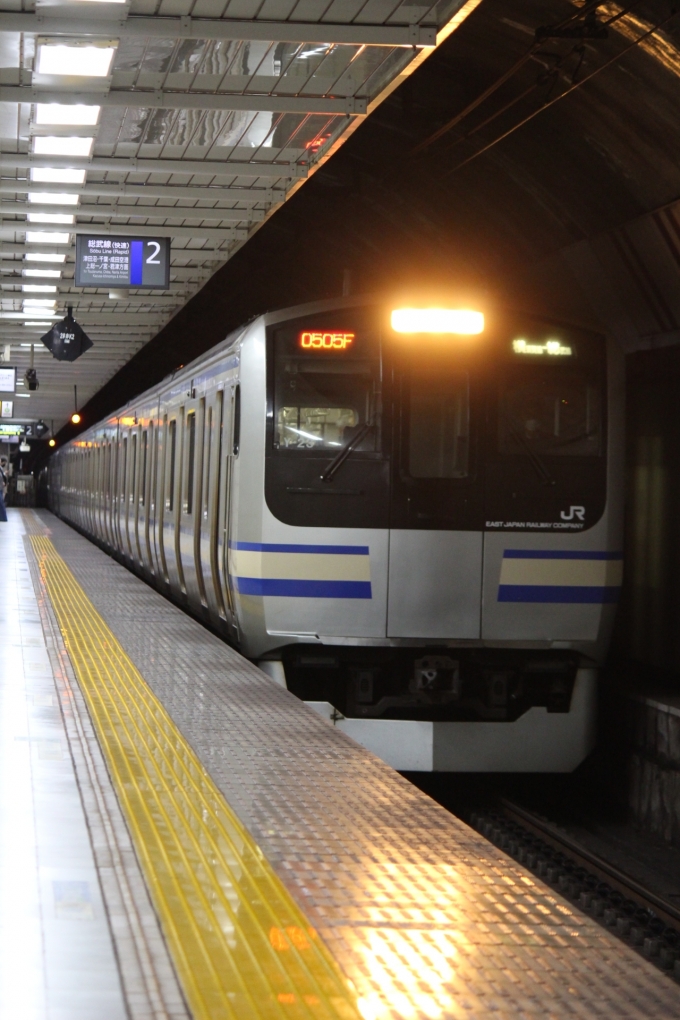 JR東日本E217系電車 クハE217-23 馬喰町駅 鉄道フォト・写真 by 712Aさん | レイルラボ(RailLab)