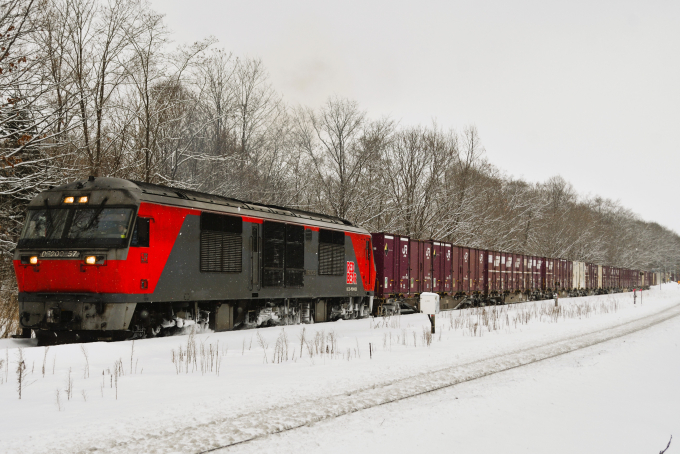 JR貨物 DF200形ディーゼル機関車 DF200-57 赤井川駅 鉄道フォト・写真 by papaさん | レイルラボ(RailLab)